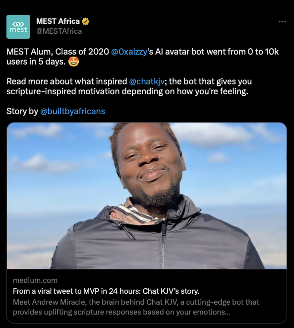 Twitter Spotlight - Andrew Miracle